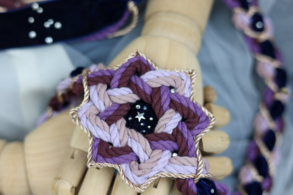 Starlight design- Wedding Handfasting Cord by Ceotha