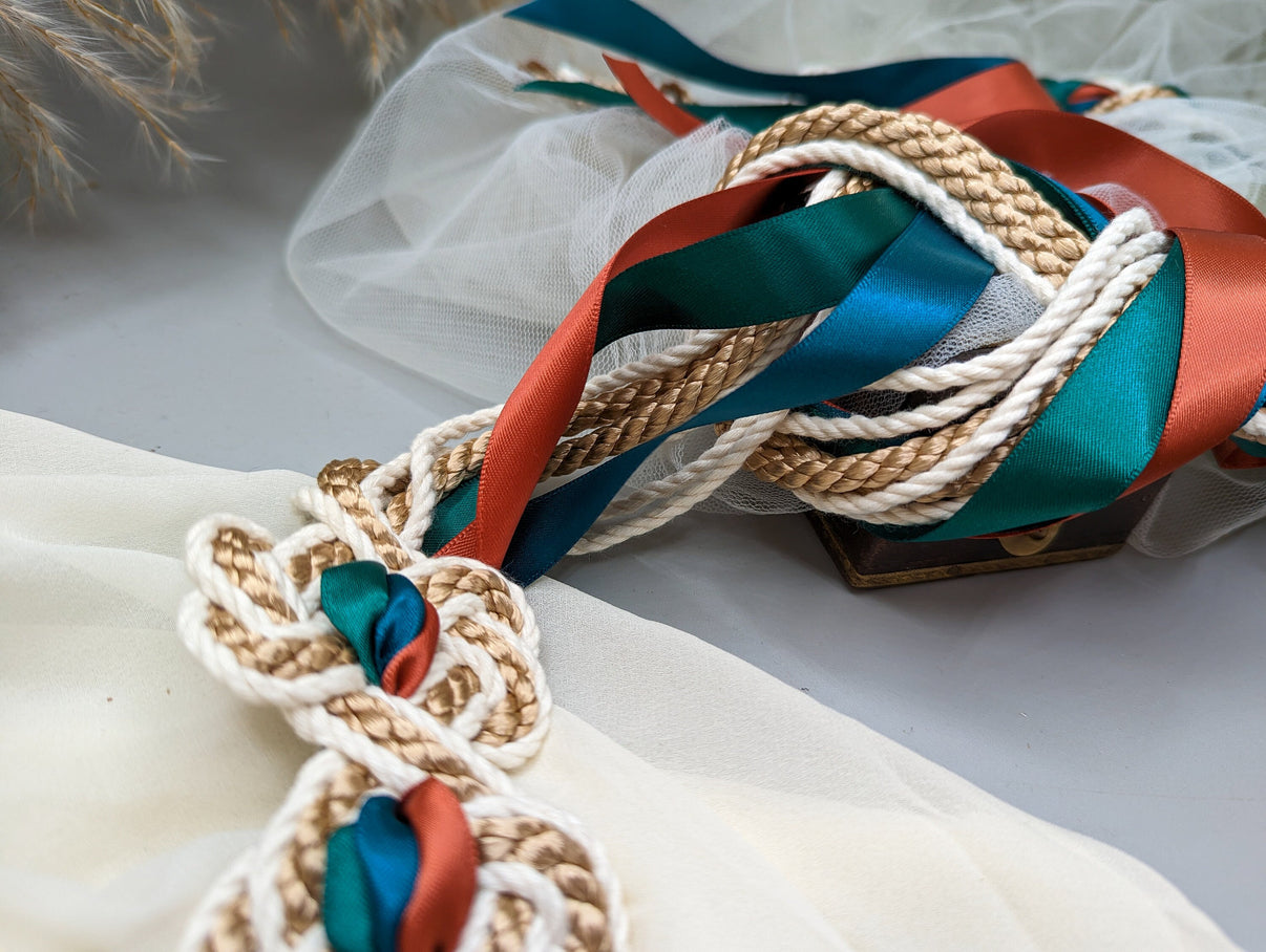 Magdalene Infinity Tie - With Three Ribbons – Ceotha