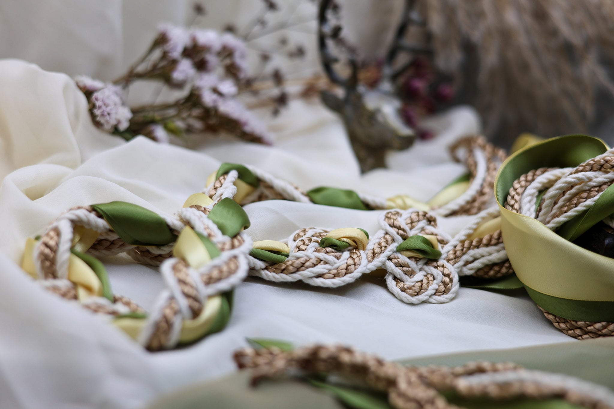 Magdalene Infinity Tie - With Two Ribbons – Ceotha