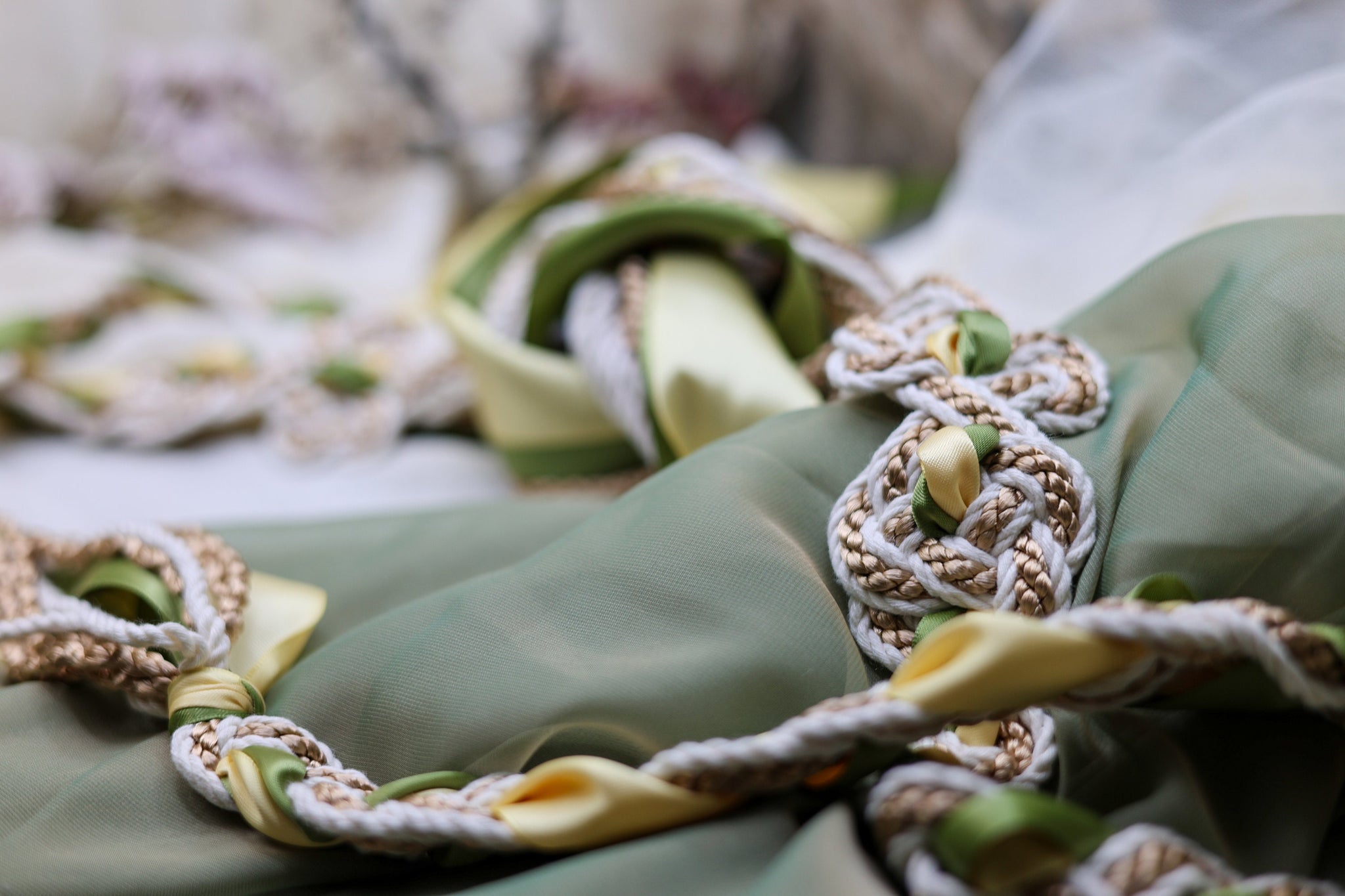 Magdalene Infinity Tie - With Two Ribbons – Ceotha